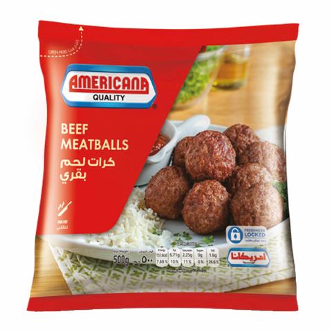 Americana beef meatballs 500 g price in Saudi Arabia | Carrefour Saudi ...