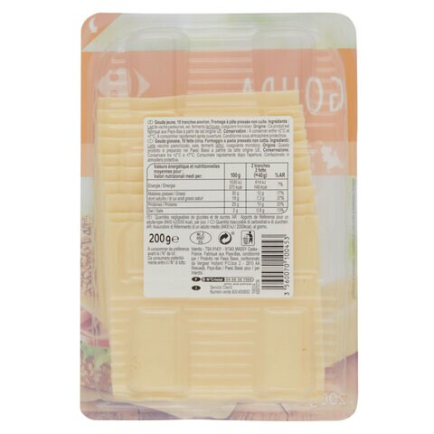 Buy Carrefour Gouda Slices Cheese 200G Online - Carrefour Kenya