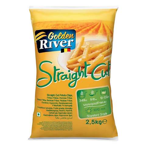 Golden River Frozen Straight Cut French Fries 2.5kg price in Kuwait ...