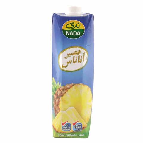 Nada Pineapple Juice 1L price in Kuwait | Carrefour Kuwait ...