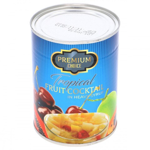 Premium Choice Tropical Fruit Cocktail In Heavy Syrup 565 gr