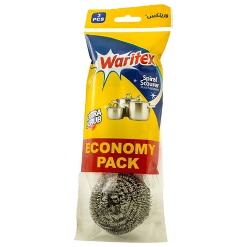 Waritex Stainless Scourer - 3 Pieces - 12 gram price in Egypt ...