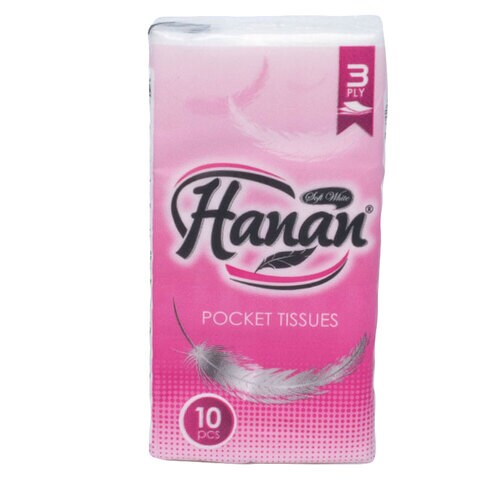 Buy Hanan Pocket Tissue 10Sx10 Online - Carrefour Kenya