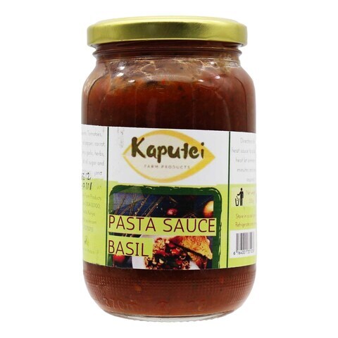 Buy Kaputei Basil Pasta Sauce 330G Online - Carrefour Kenya
