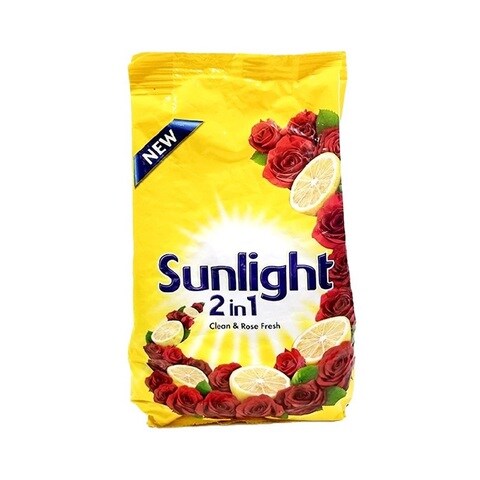 Sunlight 2in1 Washing Powder Yellow 700 gr (Clean & Rose)