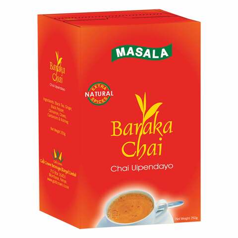 Buy Baraka Chai Natural Masala Tea 250g Online - Carrefour Kenya