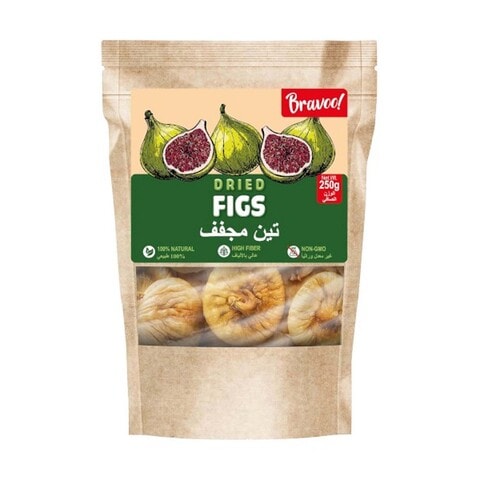 Bravoo Dried Figs 250g price in Kuwait | Carrefour Kuwait | supermarket ...