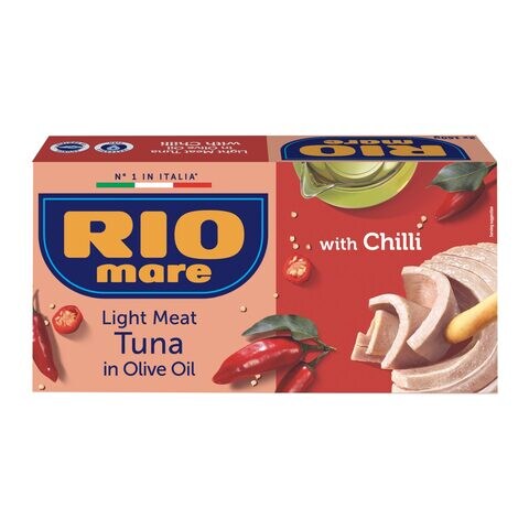 Rio Mare Light Meat Tuna In Olive Oil With Chili 160g Pack of 2 price ...