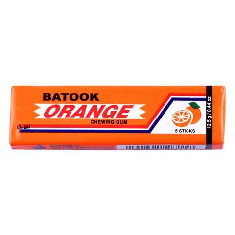 Batook Orange Chewing Gum Stick 12.5g price in Kuwait | Carrefour ...