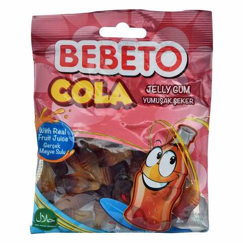 Bebeto Juice Cola Jelly Candy 80g price in Kuwait | Carrefour Kuwait ...