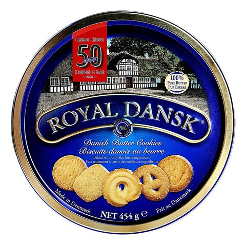 Royal Dansk Danish Butter Cookies 454g price in UAE | Carrefour UAE | supermarket kanbkam