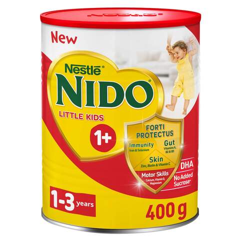 Nestle Nido 1+ Growing Up Formula 400g price in UAE | Carrefour UAE ...
