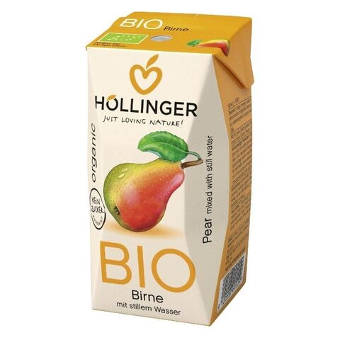 Hollinger Bio Organic Pear Juice 200ml price in UAE | Carrefour UAE ...