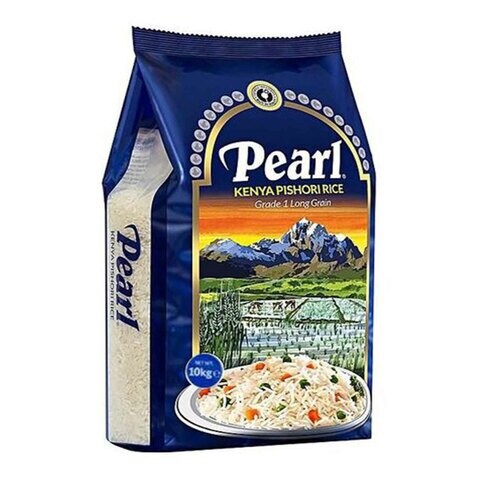 Buy Pearl Grade 1 Long Grain Kenya Pishori Rice 10Kg Online - Carrefour ...