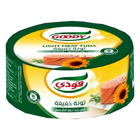 Goody Light Meat Tuna In Sunflower Oil 160g price in UAE | Carrefour ...
