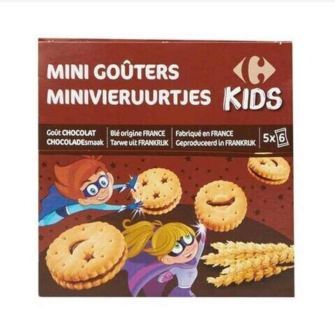Carrefour Kids Mini Chocolate Biscuits 210g price in Kuwait | Carrefour ...