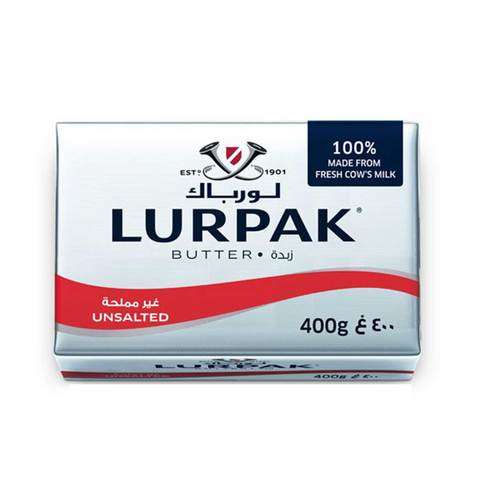 Lurpak unsalted butter 400 g price in Saudi Arabia | Carrefour Saudi ...