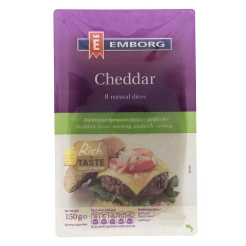 Buy Emborganic Cheese Cheddar Nat.Slice150G Online - Carrefour Kenya