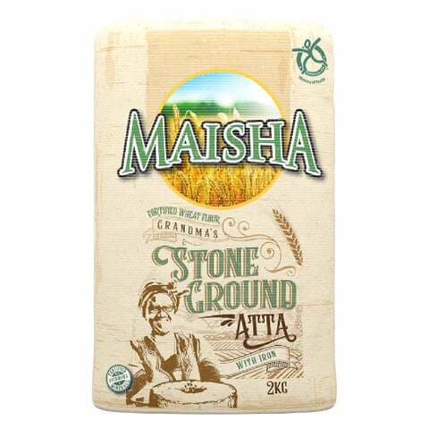 Buy Maisha Stone Ground Atta 2kg Online - Carrefour Kenya