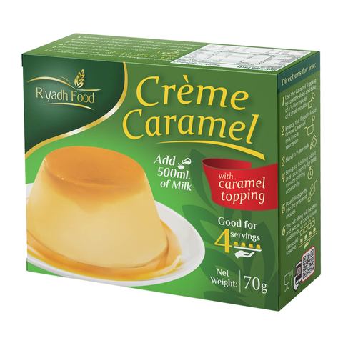 Riyadh Food Cream Caramel With Caramel Topping 70g price in Saudi ...