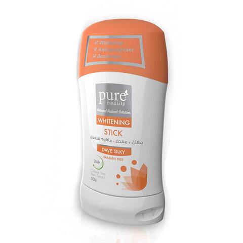 Pure Beauty Whitening Anti-Perspirant Stick - Dave Silky White 50g ...