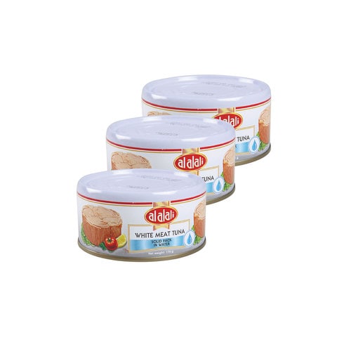 Al Alali White Meat Tuna In Water 170g Pack of 3 price in UAE ...