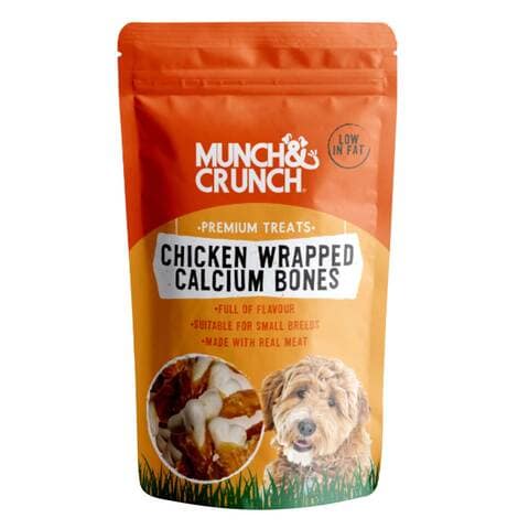 Buy Munch Crunch Chicken Wrapped Calcium Bones 70G Online - Carrefour Kenya