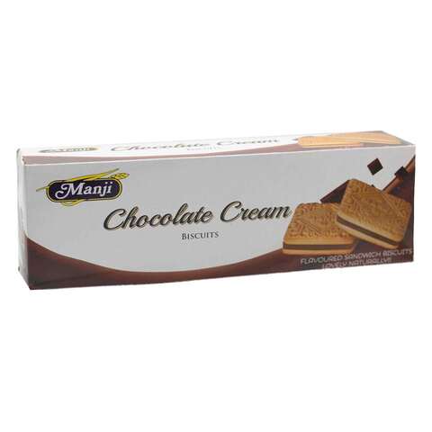 Buy Manji Chocolate Cream Biscuits 160g Online - Carrefour Kenya