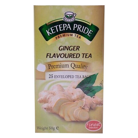 Buy Ketepa Premium Ginger Tea Bags 50g Online - Carrefour Kenya