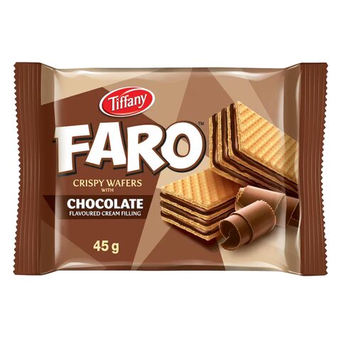 Tiffany Faro Chocolate Wafer 45g price in Kuwait | Carrefour Kuwait ...