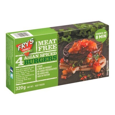 Buy Fry's Frozen Spicy Vegetable Burger 320g Online - Carrefour Kenya