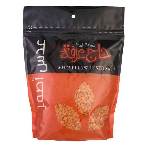 Buy Haj Arafa Yellow Lentil - 500 gram Online - Shop Food Cupboard on ...