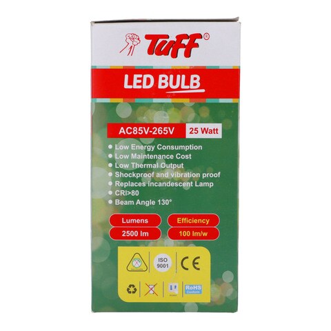 Buy Tuff Led Bulb Lux Series 25 watt Online | Carrefour Pakistan