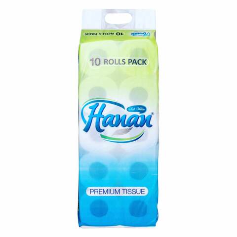 Buy Hanan Toilet Paper White 10 pcs Online - Carrefour Kenya