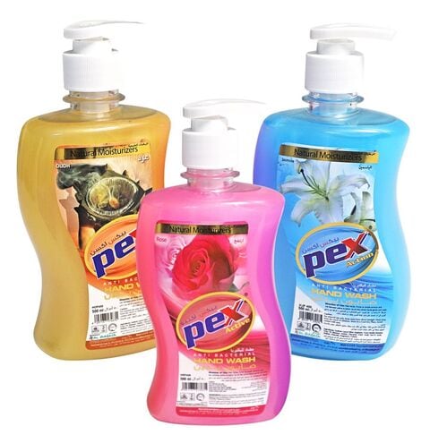 PEX HANDWASH LIQUID ASSORTED 500MLX3 price in Kuwait | Carrefour Kuwait | supermarket kanbkam