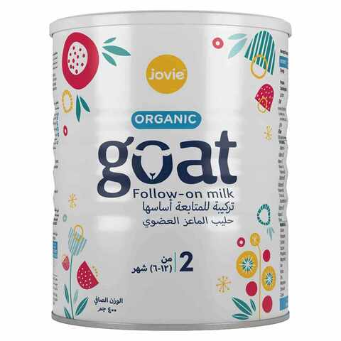 Jovie Goat Stage 2 Organic Follow-On Milk White 400g price in UAE ...