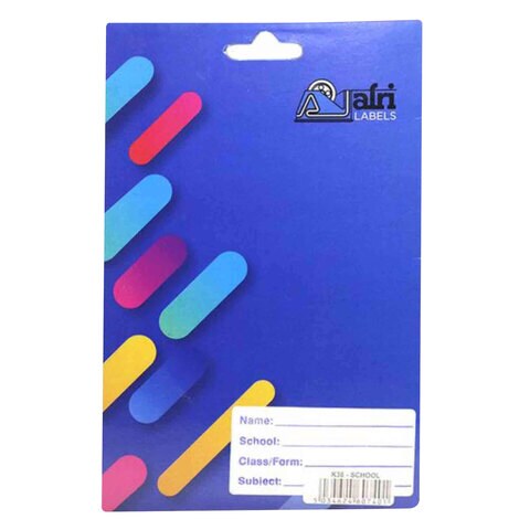Buy Afri School Address Adhesive Label Online - Carrefour Kenya