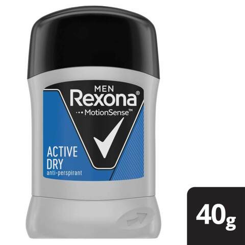 Rexona Men Men Antiperspirant Stick Active Dry 40g price in Saudi ...