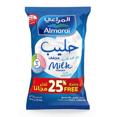 Almarai Full Cream Milk Powder 2.25kg Promo Pack price in Saudi Arabia ...