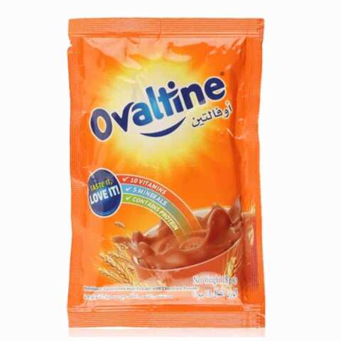 Ovaltine Chocolate Powder Sachets 18g price in UAE | Carrefour UAE ...