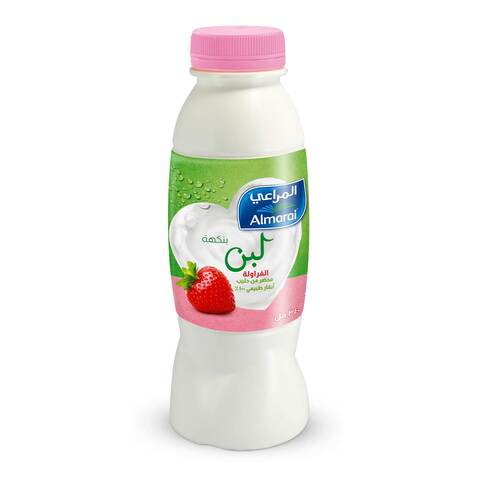 Buy Almarai Flavored Laban Strawberry 340ml Online - Shop Fresh Food on ...