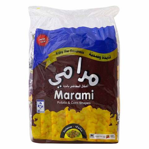 Marami Barbeque Potato Corn Shapes 14g 18 price in Saudi Arabia ...