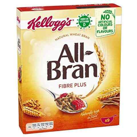 Kellogg All Bran Plus Wheat Cereal 375g price in Kuwait | Carrefour ...