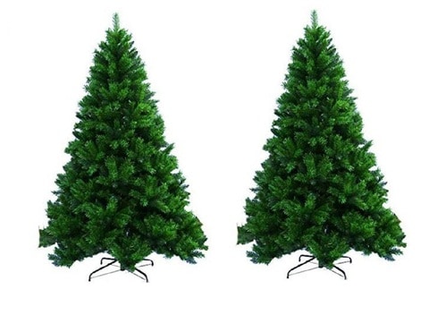 ALISSA 2Pcs Christmas Tree 150cm And 210cm Artificial Decorative ...