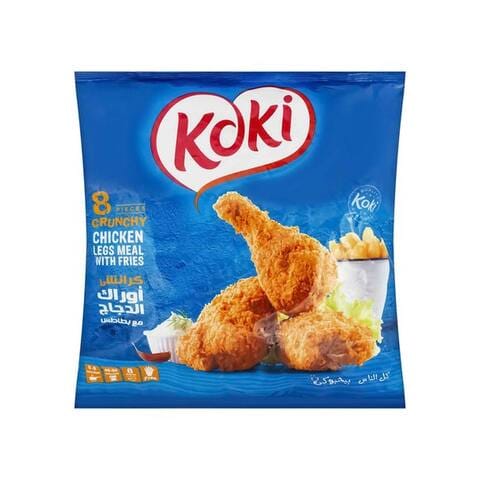 Koki Crunchy Chicken Legs Meal With Fries - 8 Count price in Egypt ...