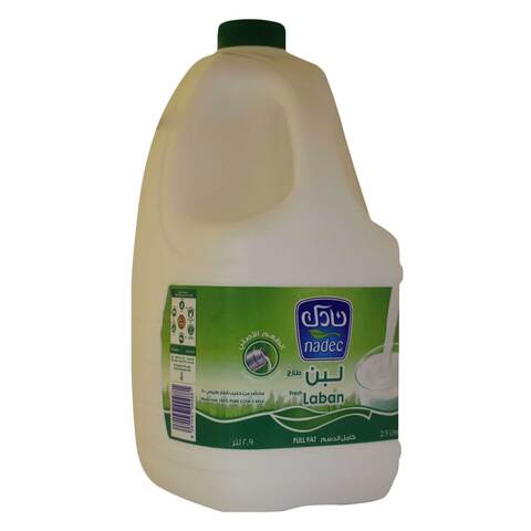 Nadec Fresh Full Fat Laban 2.9L price in Kuwait | Carrefour Kuwait ...