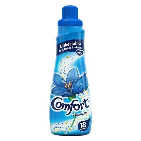 Comfort Concentrated Iris Jasmine Fabric Softener - 750ml price in Kuwait | Carrefour Kuwait ...