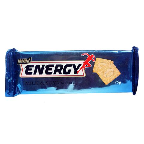 Buy Nuvita Energy Milk And Soya Biscuits 75g Online - Carrefour Kenya