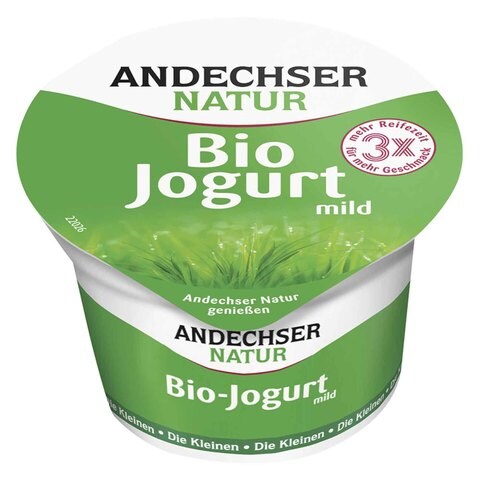 Andechser Organic Natural Yogurt 100g price in UAE | Carrefour UAE ...
