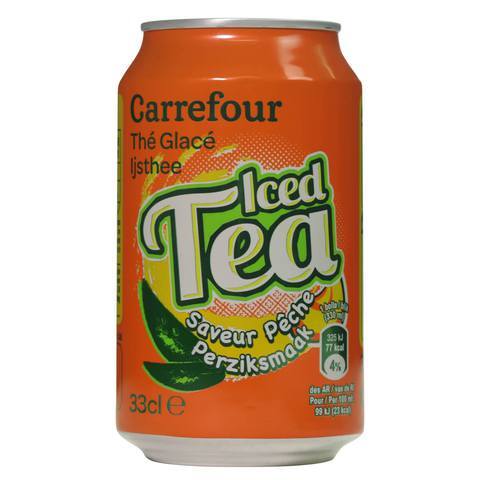 CRF ICE TEA PEACH 330ML price in Kuwait | Carrefour Kuwait ...